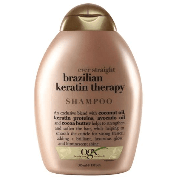 OGX Brazilian Keratin Smooth Shampoo – 385ml - Alyalsbd.com